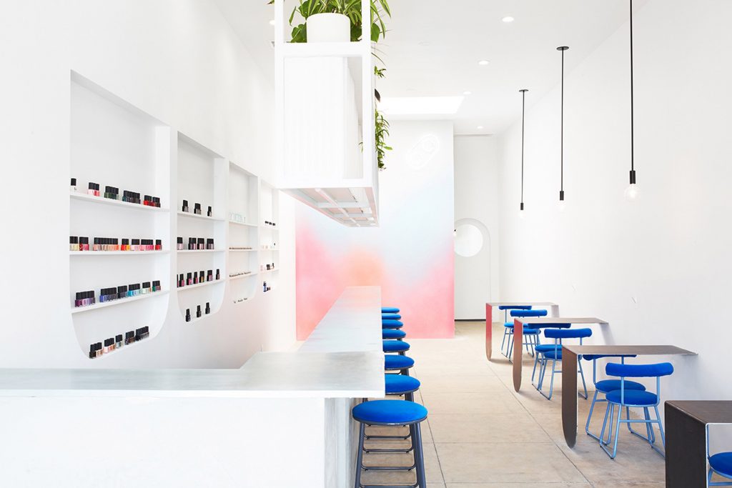 Minimalist Nail Bar In Los Angeles Designed By J. Byron-H